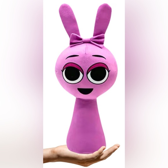 Toys | Sprunki Plush Toy Jumbo Doll Pink Pinki Youtube | Poshmark